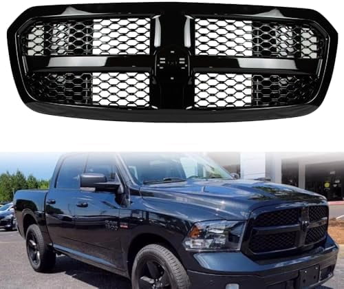 Truck Front Grill for 2013 2014 2015 2016 2017 2018 Ram 1500 & 2019 ...