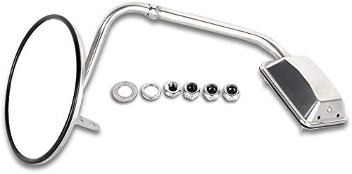 Truck Hood Mirror Chrome Housing Side Hood Mirror Replacement ...