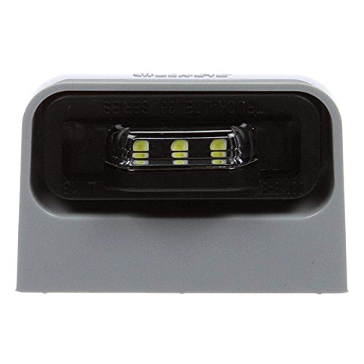 Truck-Lite 36041C 36 Series Clear 3 Diode LED License Lamp with Grey ...
