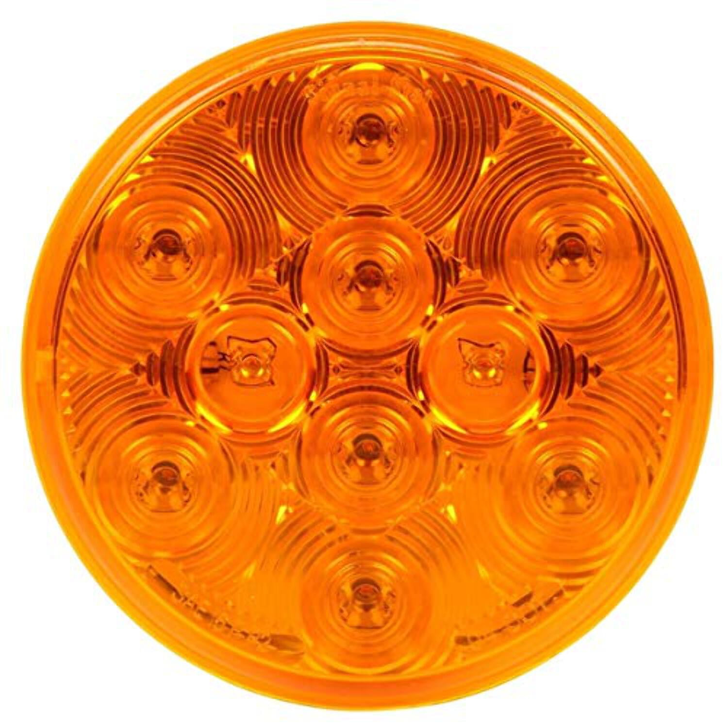 Truck-Lite 4058A Signal-Stat, LED, Yellow Round, 10 Diode, Front/Park ...