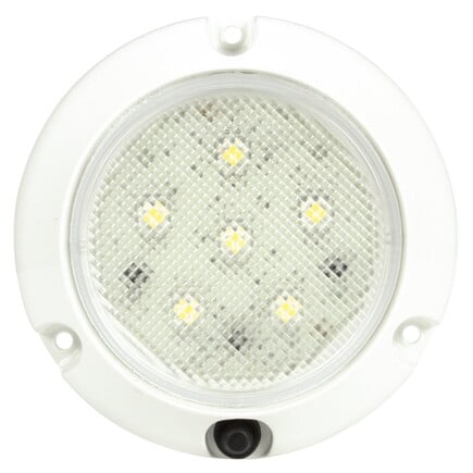 Truck Lite 44438C Super 44 Dome Light Led, 6 Diode, Round Clear Lens ...