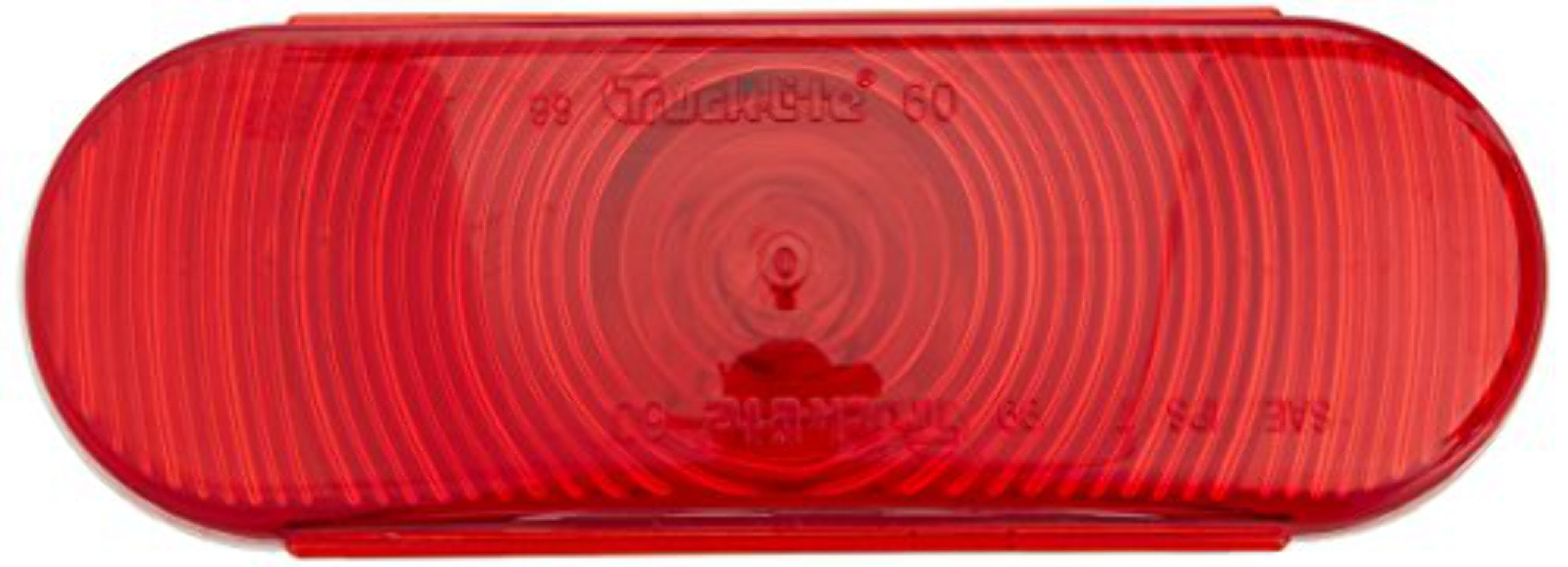 Truck-Lite 60202R Red Oval Incandescent Stop/Turn/Tail Signal Lamp ...
