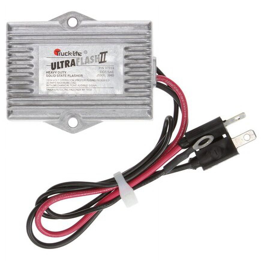 Truck Lite 97233 Flasher Module Heavy Duty Solid State, Aluminum, 90fpm ...