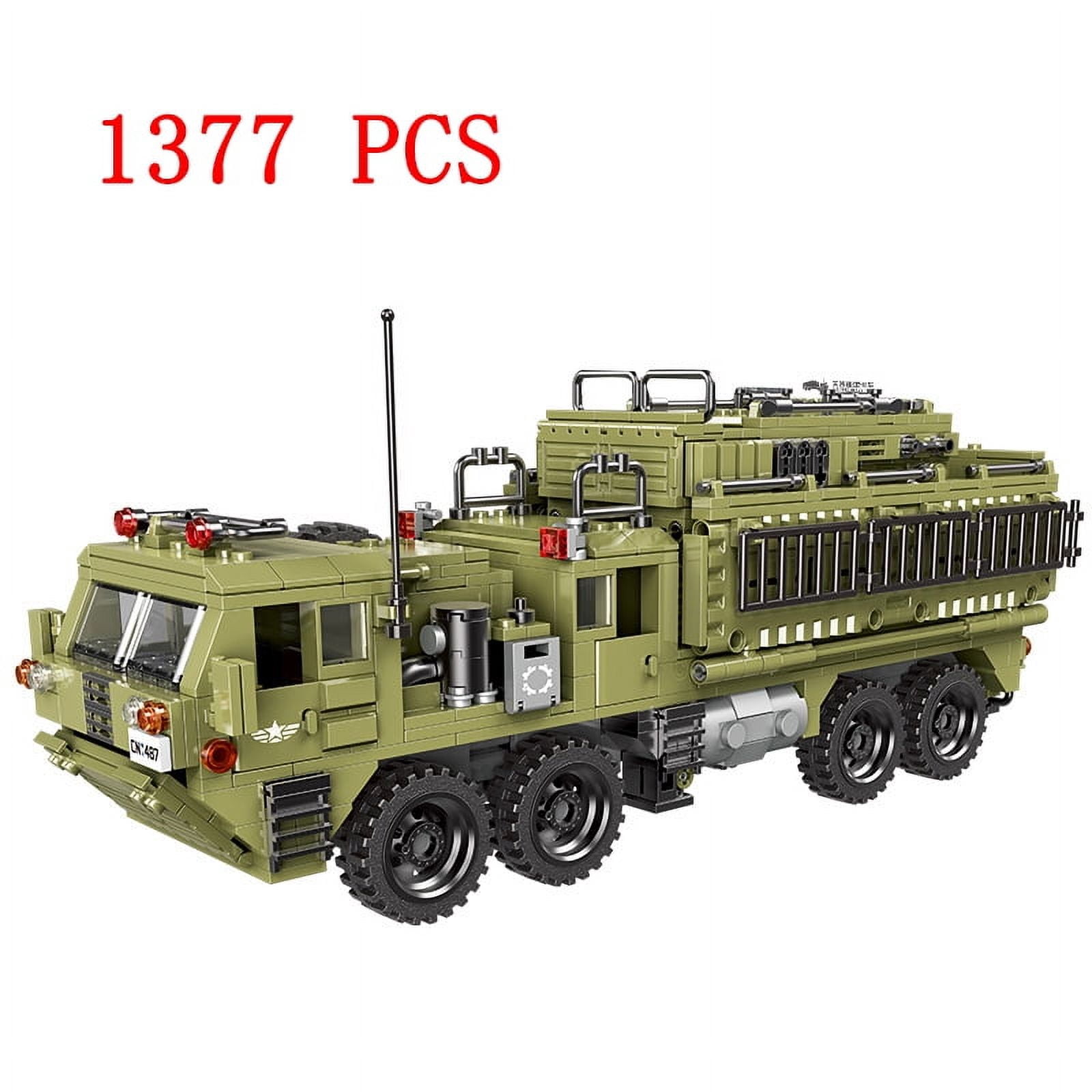 Truck Pickup Van Sets Model Building Blocks SUV Heavy Cargo Transport ...