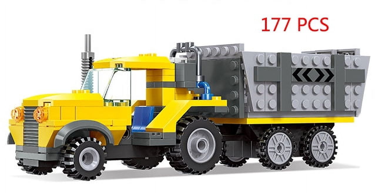 Truck Pickup Van Sets Model Building Blocks SUV Heavy Cargo Transport ...