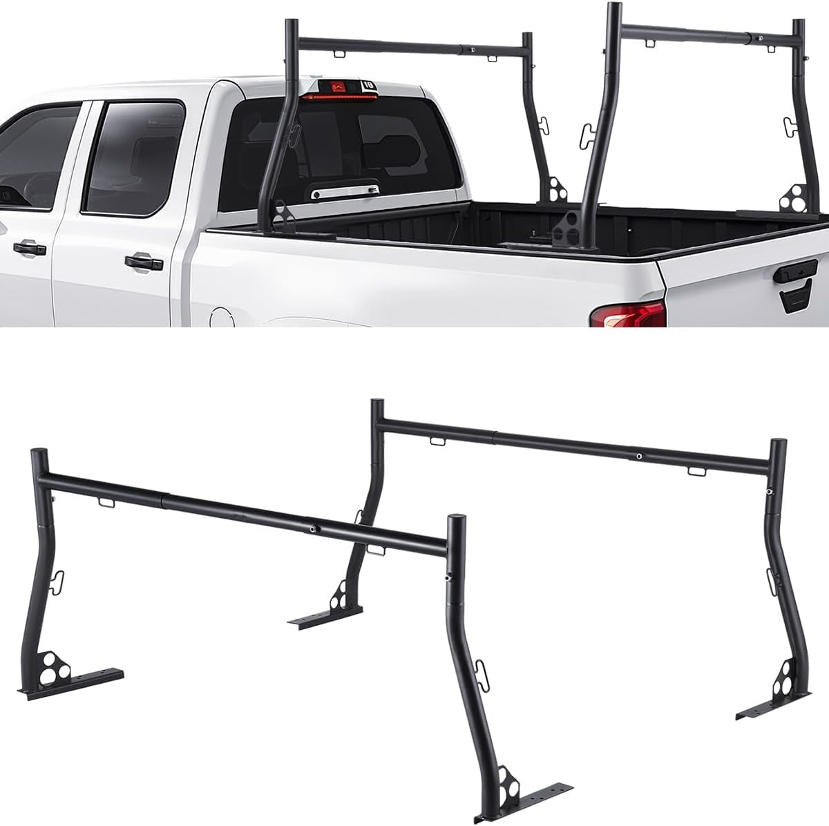 Truck Rack, 19-34inch Extendable Truck Ladder Rack, 38.6"-43.6 ...