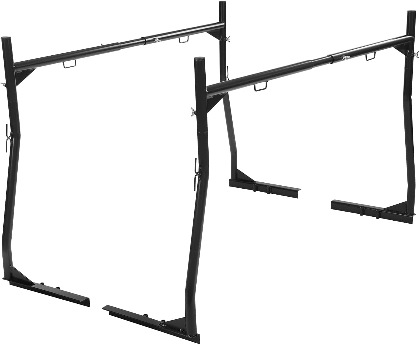 Truck Rack, Extendable Ladder Rack for Truck 800 Lbs Capacity Pick-Up ...