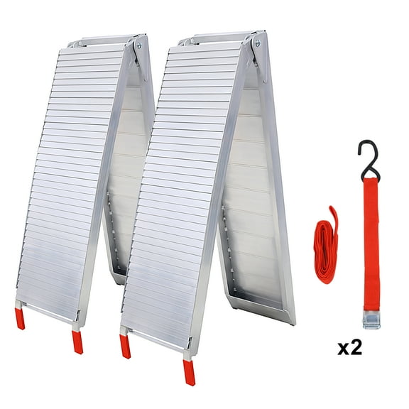 Truck Ramps, 80"x12" Portable Loading Ramps for Pickup Trucks 1500 LBS ...