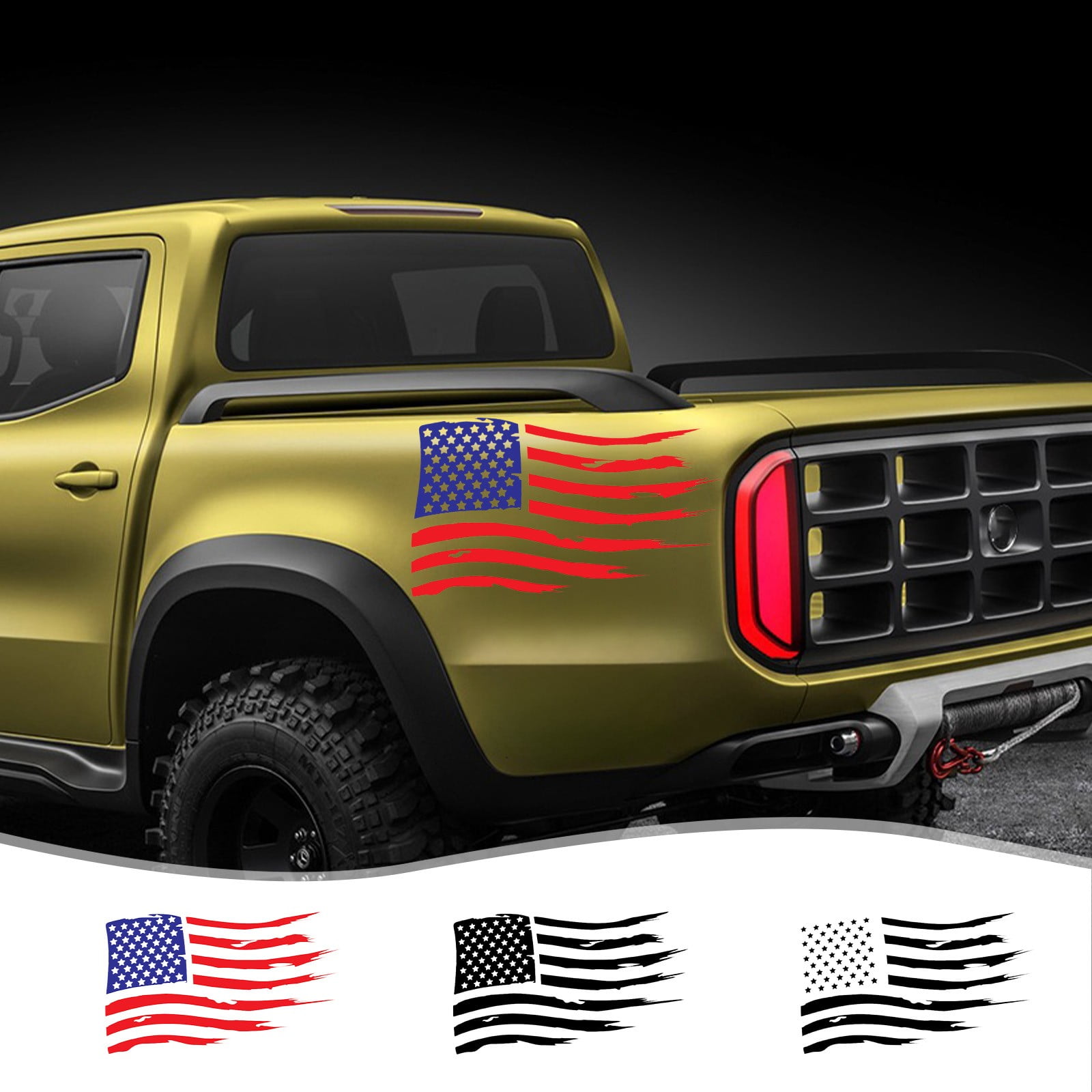 Truck Rear Gear Stripes, Car Body Stickers, Gear Head Car Decals ...