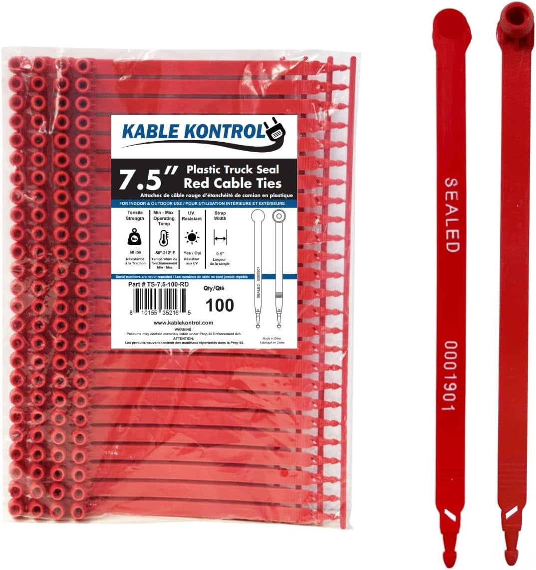 Truck Seals For Trailer Security - 7.5
