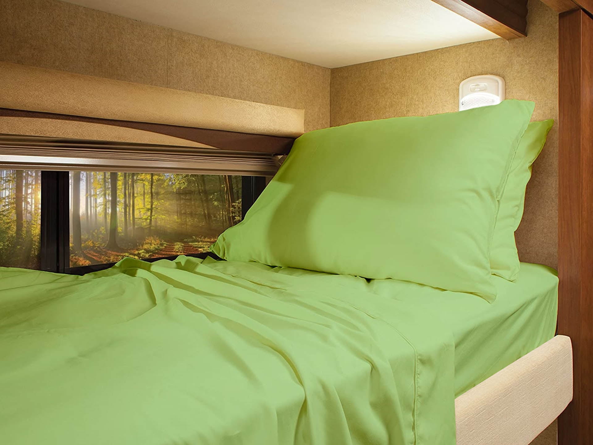 Truck Size 42" X 80" Sheet Set 600 Thread-Count 100% Egyptian Cotton 10 ...