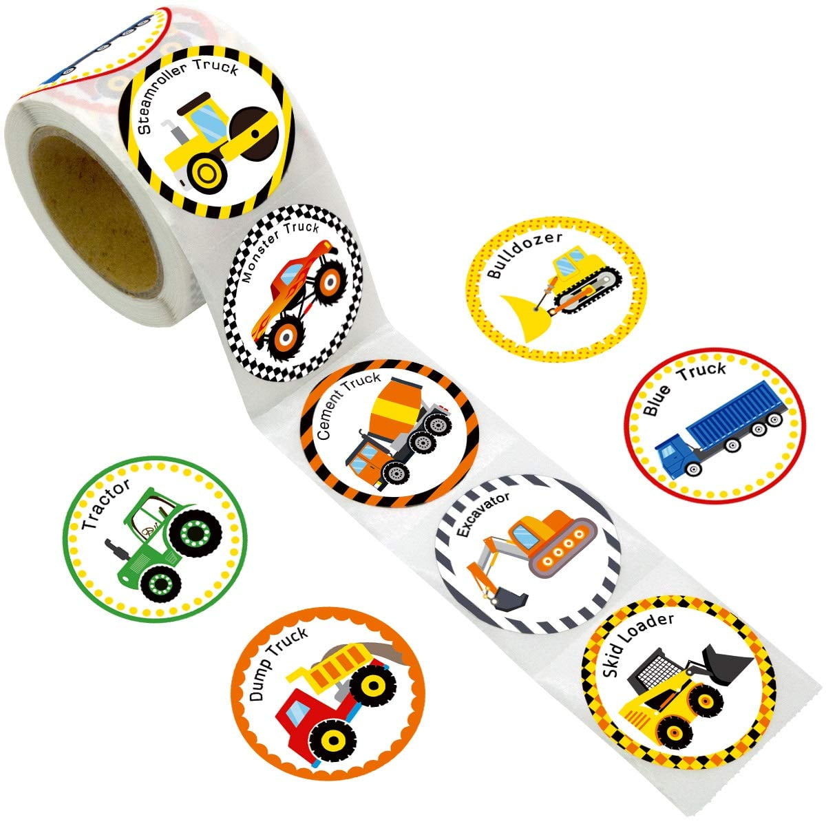 Family Car Stickers Colored