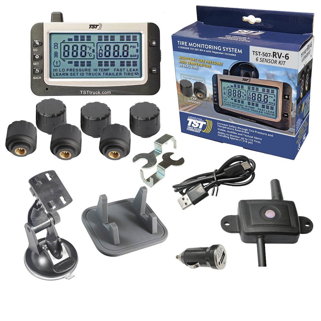 Truck System Technology (TST) TST-507-RV-6 507 Series TPMS SYSTEM ...