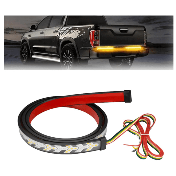 Truck Tailgate Strip Light LED Bar, Signal Break Reverse, LED Tailgate ...