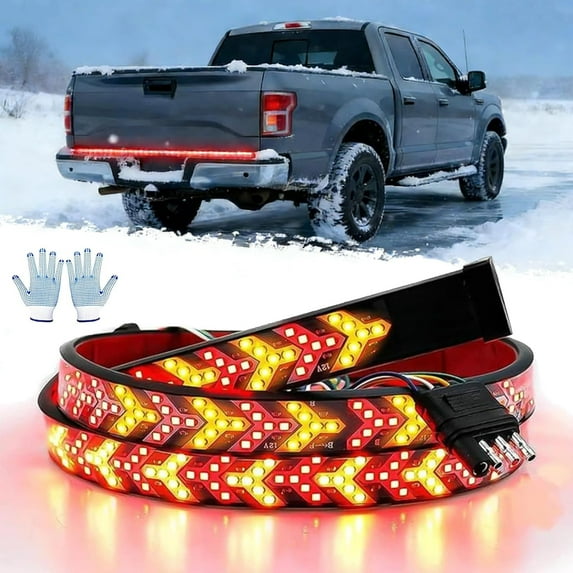 Truck Tailgate Strip Light LED Bar Signal Break Reverse, LED Tailgate ...
