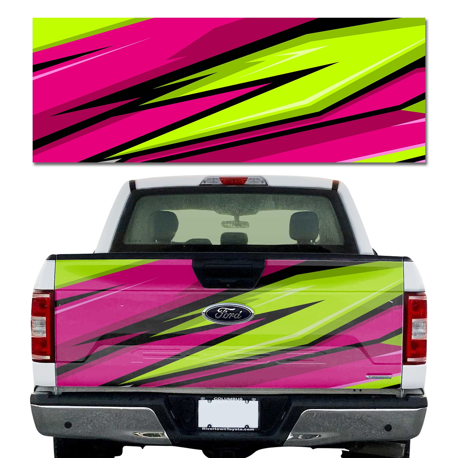Truck Tailgate Wrap Candy Shards HD Decal Graphics MightySkins ...