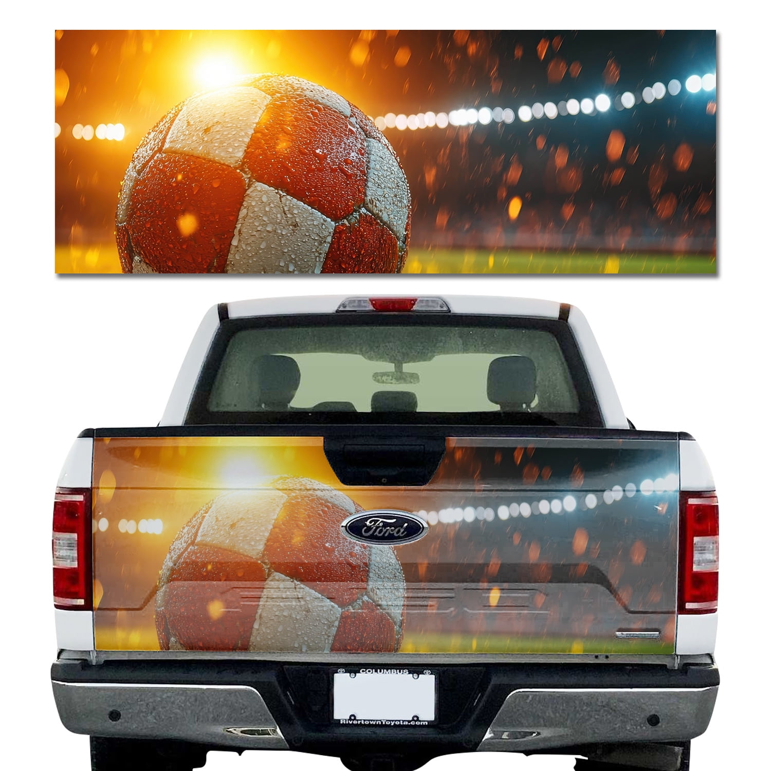 Truck Tailgate Wrap Goal HD Decal Graphics MightySkins Professional ...