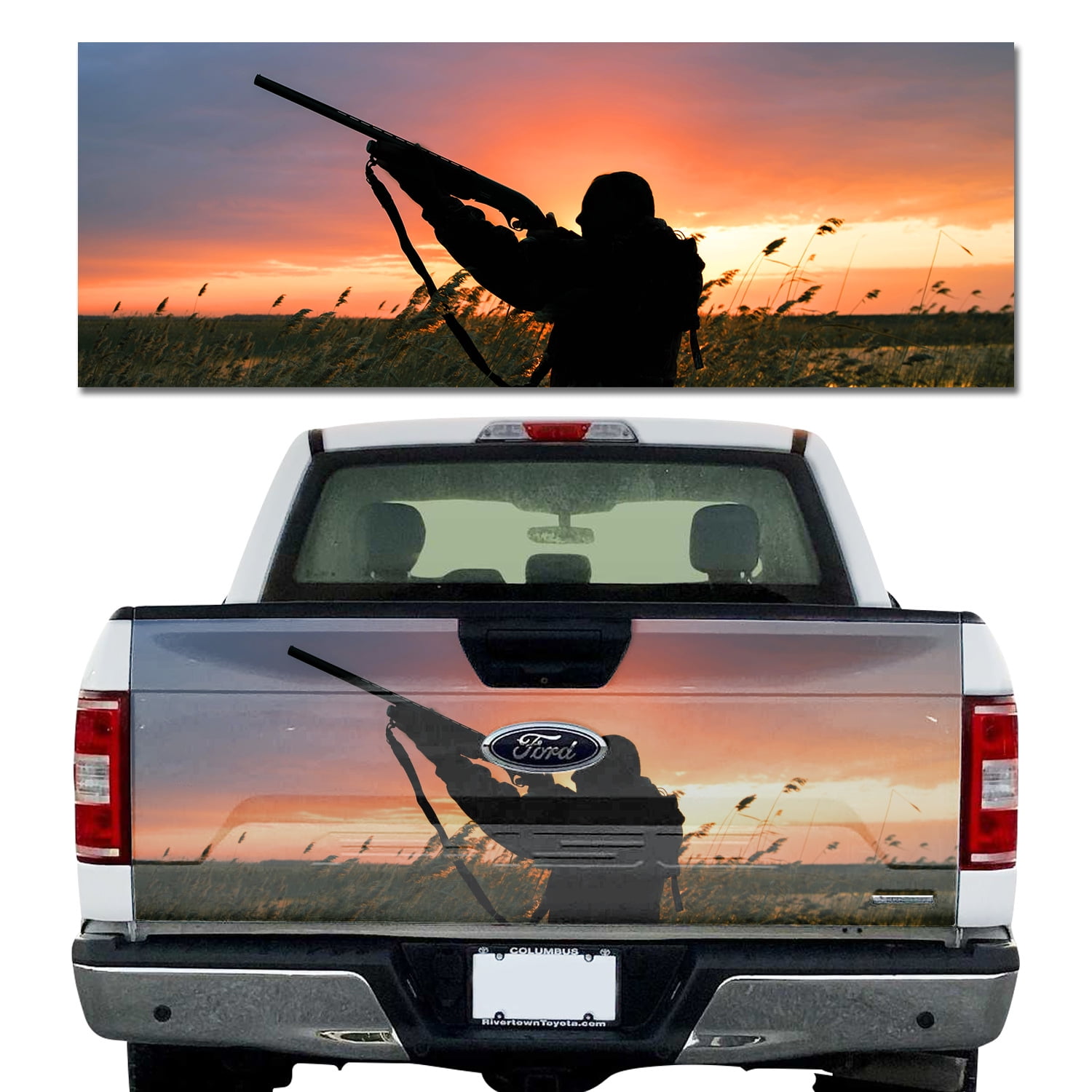 Truck Tailgate Wrap The Hunter HD Decal Graphics MightySkins ...