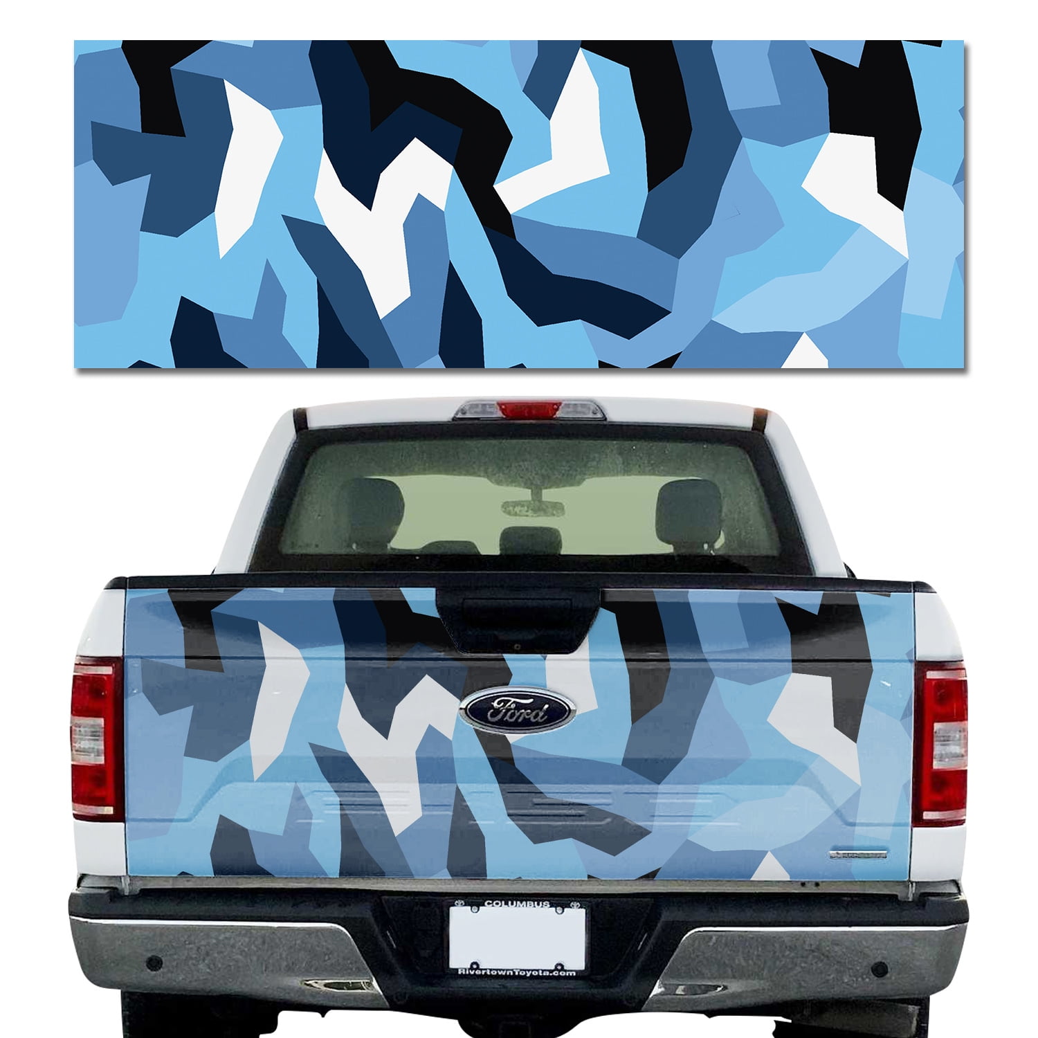 Truck Tailgate Wrap Sky Camouflage HD Decal Graphics MightySkins ...