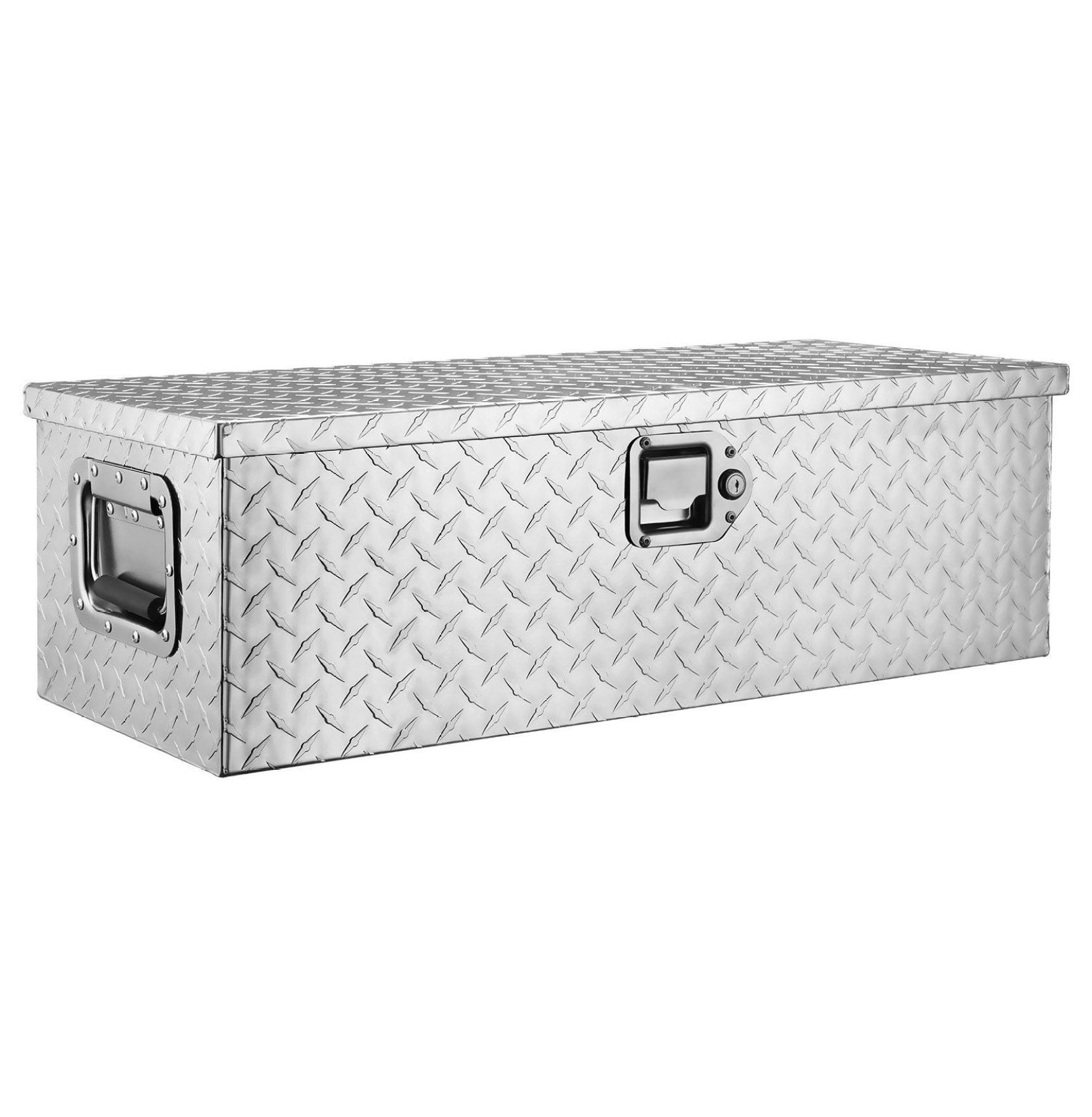 Truck Tool Box, 30" Heavy Duty Aluminum Diamond Plate, Locking Storage ...