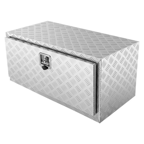 Truck Tool Box, 36x24x24" Underbody Storage Box - Heavy Duty Aluminum ...