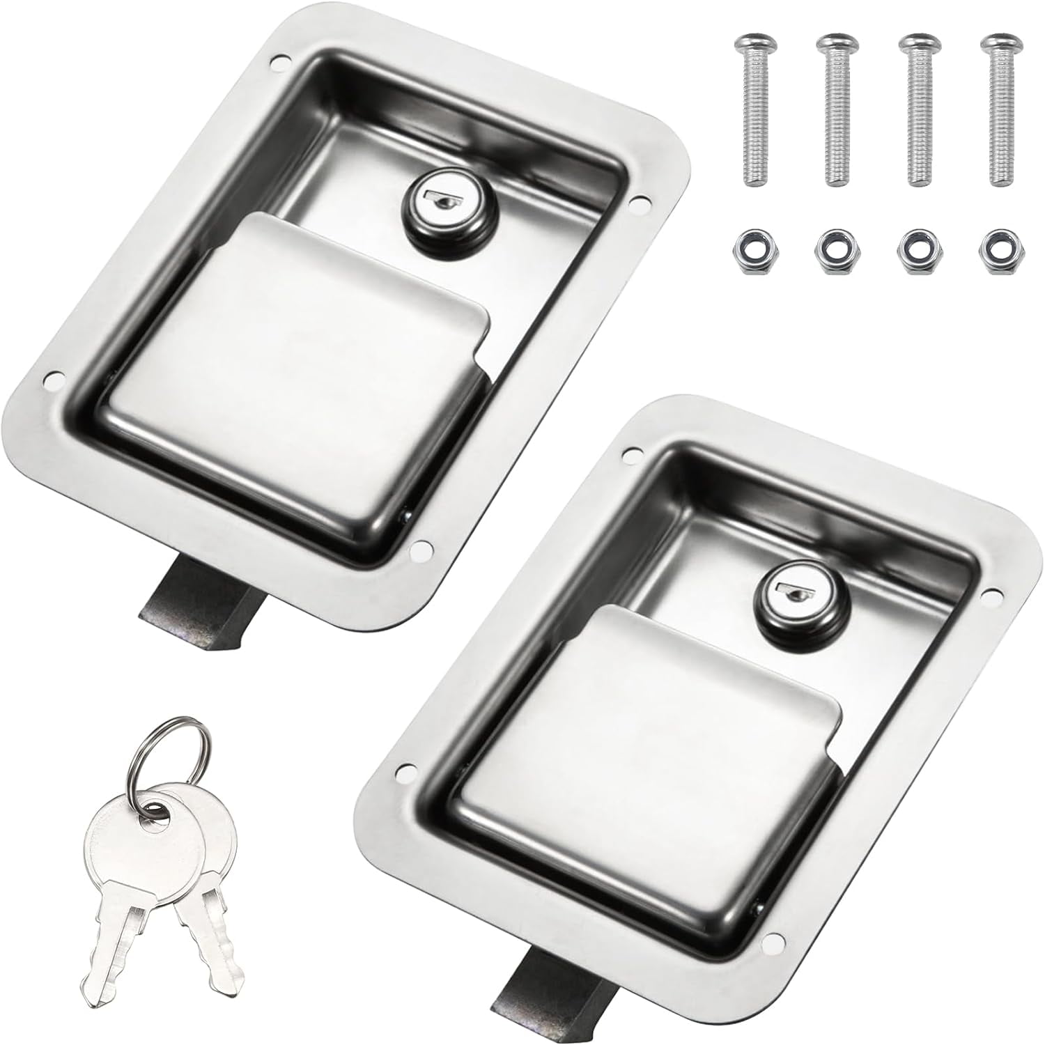 Truck Tool Box Latch Replacement, 304 Stainless Steel Paddle Latch ...