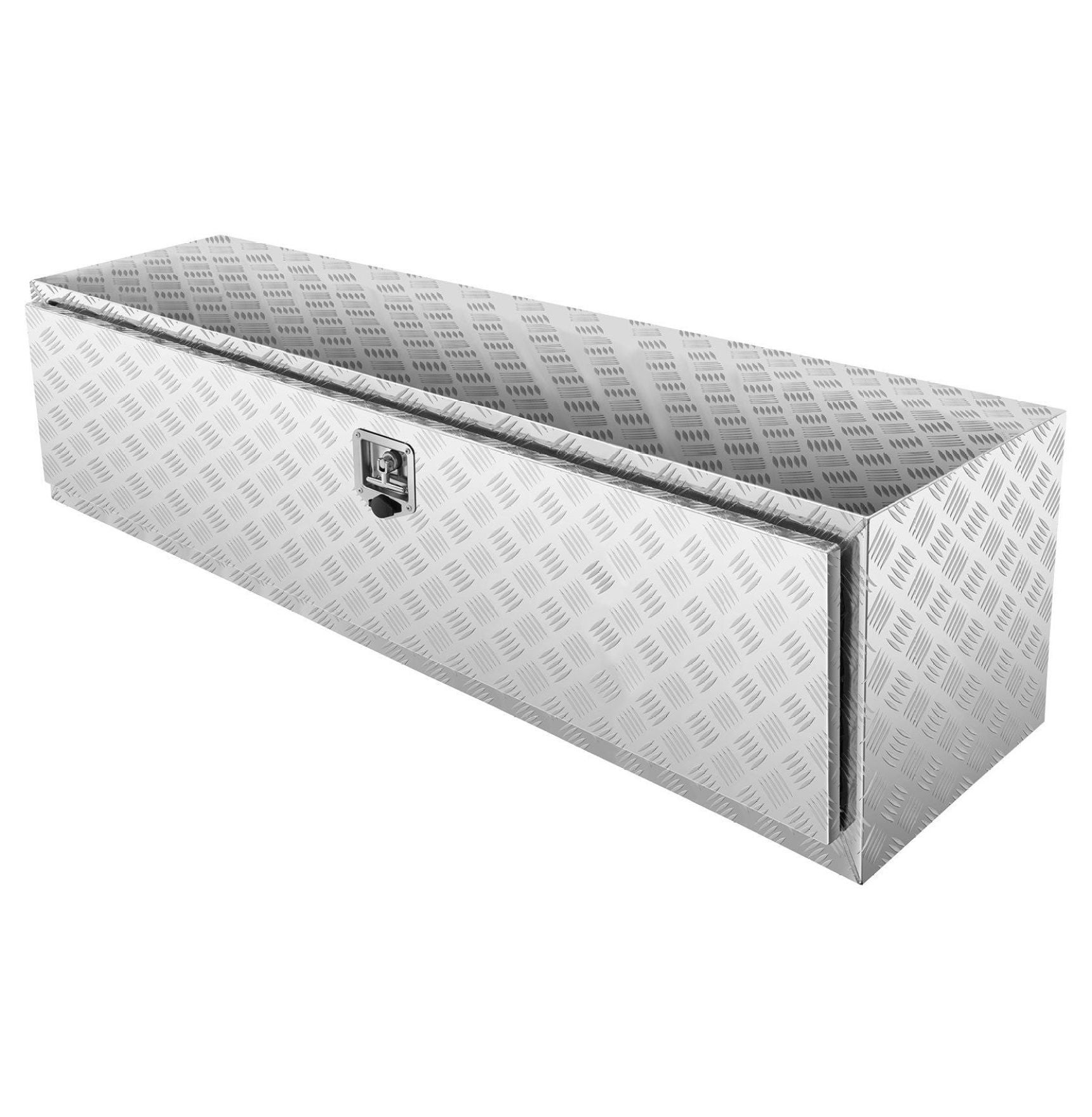 Truck Tool Box Underbody, 60"x24"x24" Aluminum Diamond Plate Storage ...