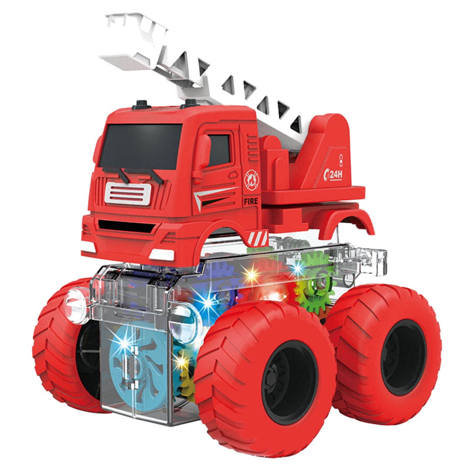 Truck Toys for Boys and Girls - Friction Powered Push and Go Toy Cars ...