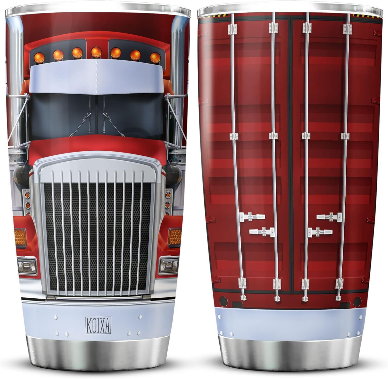 Truck Tumbler For Men From Wife Insulated Stainless Steel Coffee Cup ...