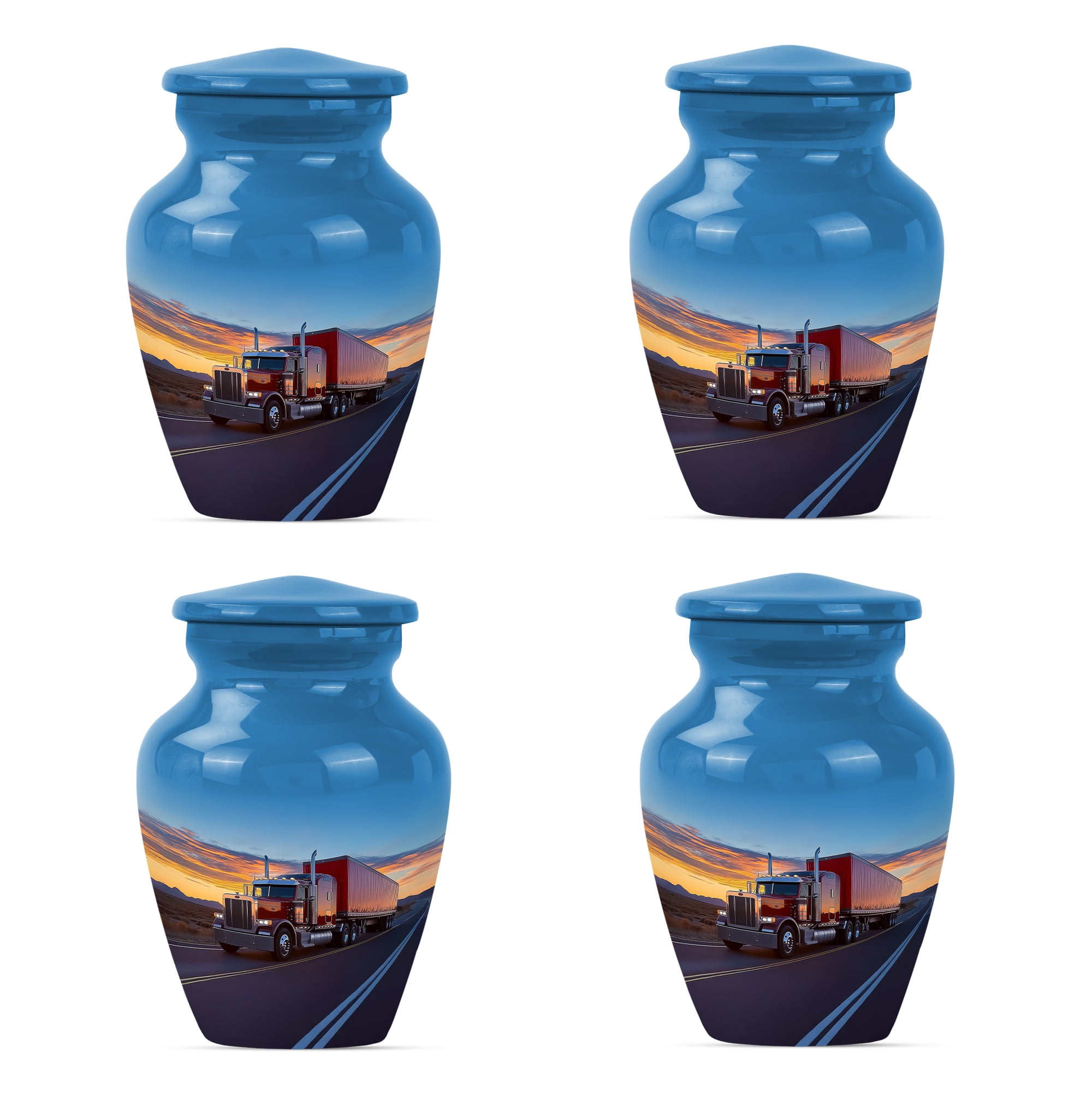 Truck Urn for Ashes for Women, Small Urns for Human Ashes Keepsake ...