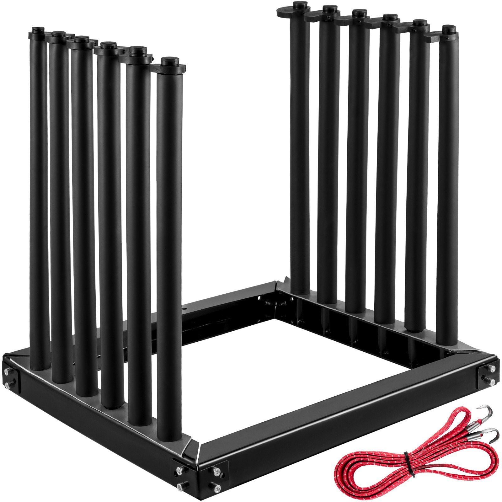 Truck Windshield Rack with PVC Pad & Foam Padding, 24-Inch Steel Glass ...