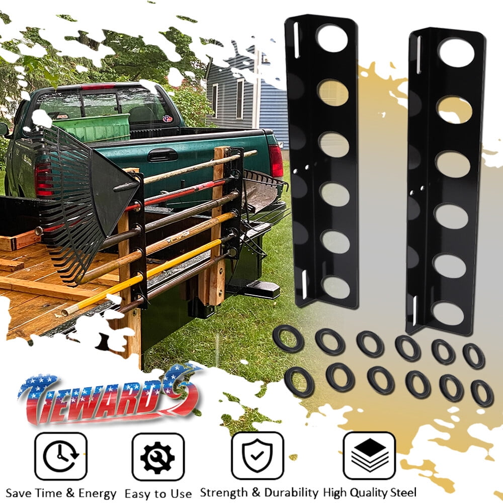 Truck and Trailer Hand Tool Rack Wall Mounted Heavy Duty Steel with ...