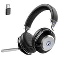 Trucker Bluetooth Headset with Microphone, with AI Noise Cancelling ...
