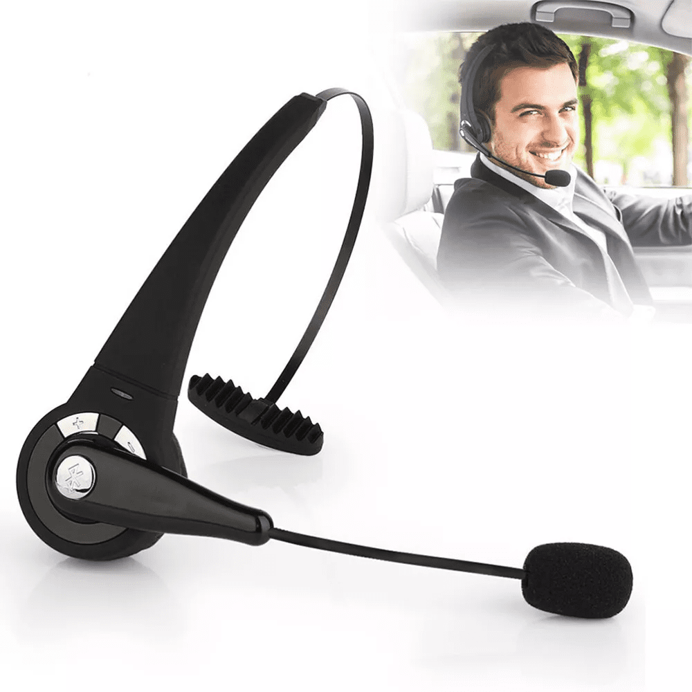 Trucker Driver Headset Bluetooth Wireless Universal PC Gaming Headphone ...