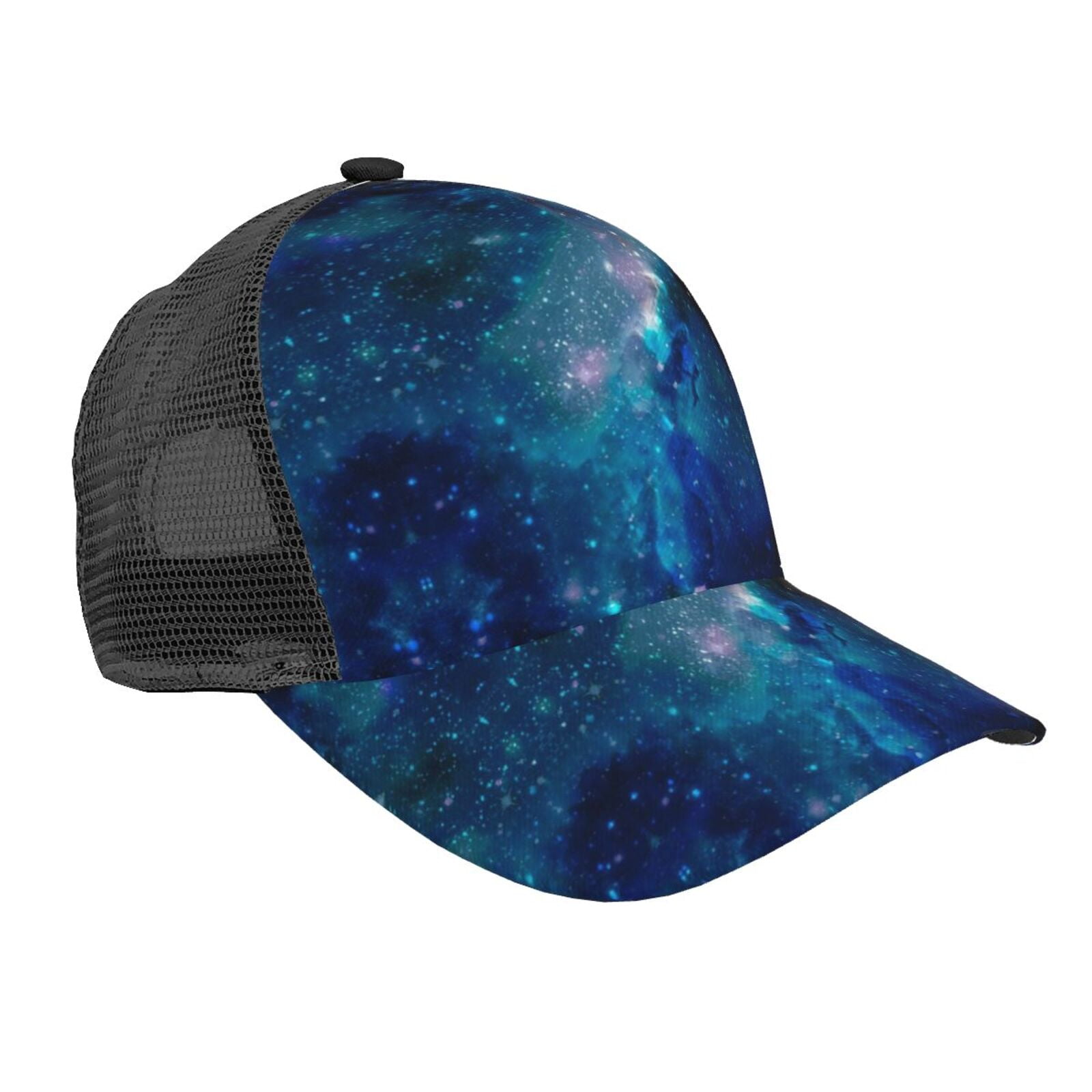 Trucker Hat For Men Women Galaxy Nebula Space Sports Baseball Cap Sun ...