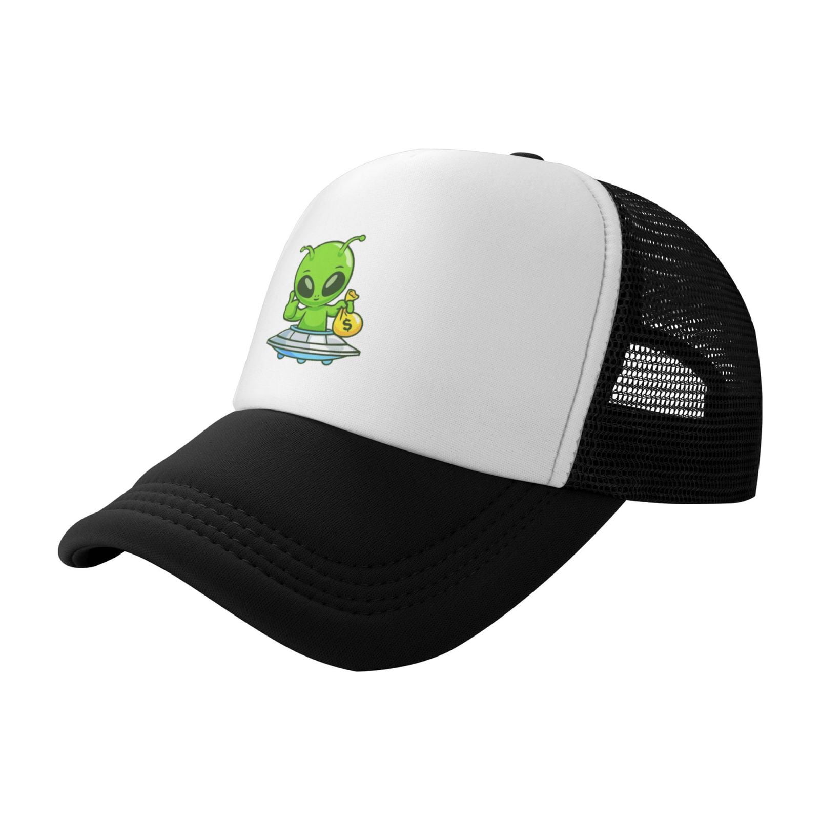 Trucker Hatscartoon Alien Ufo - Walmart.com