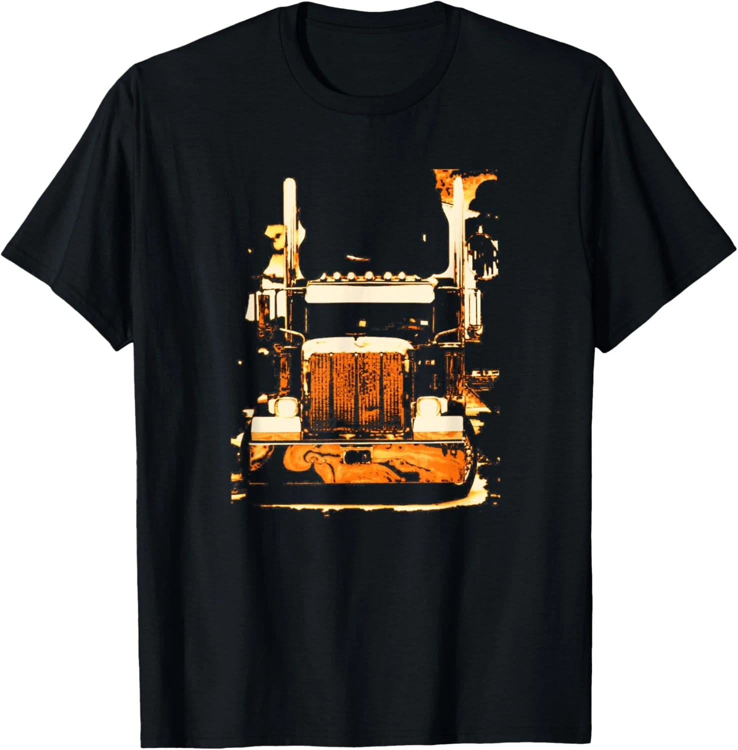Trucker - Semi Truck Rig T-Shirt - Walmart.com