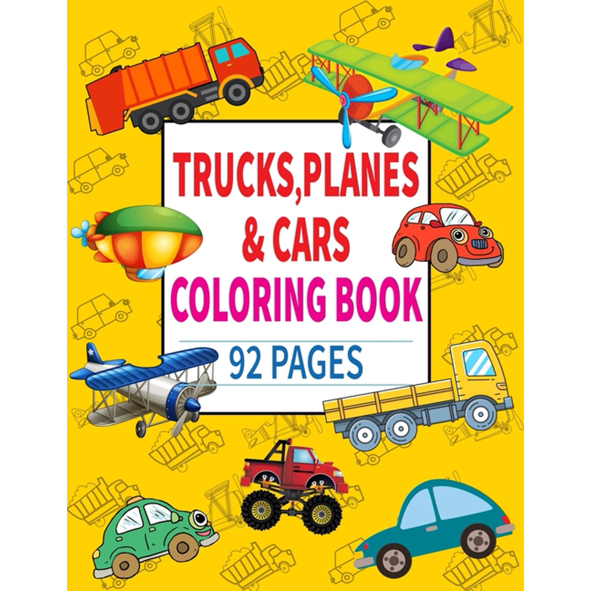 Preschool Coloring Pages Cars