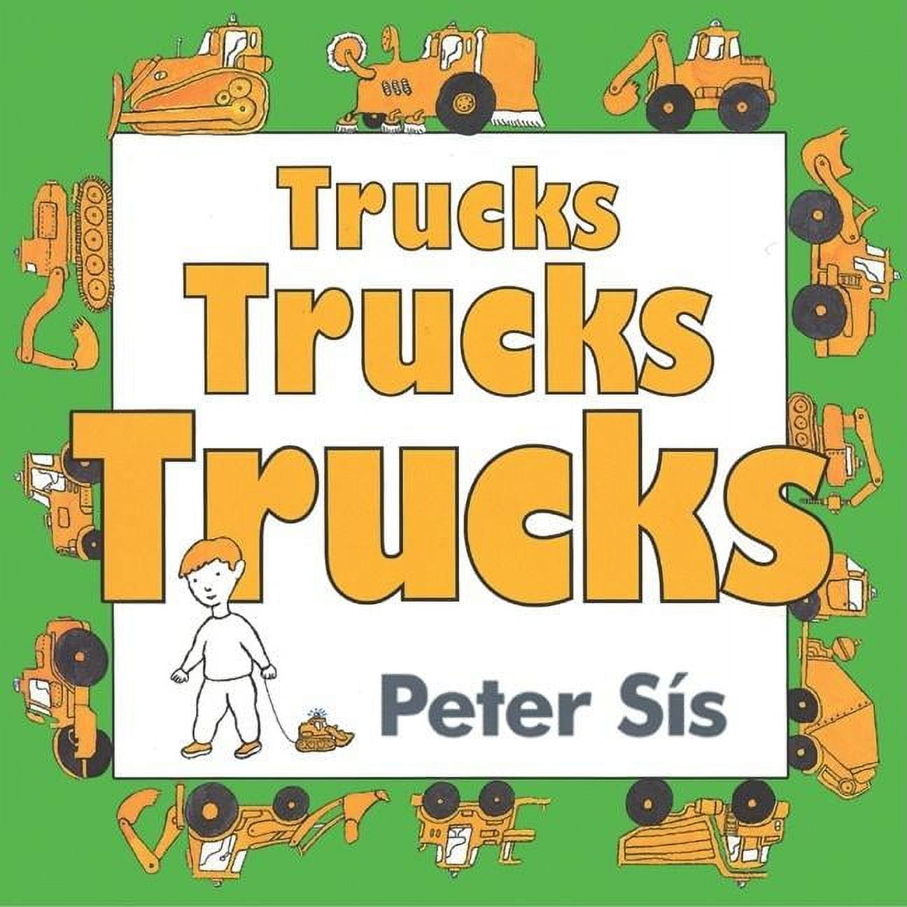 Trucks Trucks Trucks (Board Book) - Walmart.com