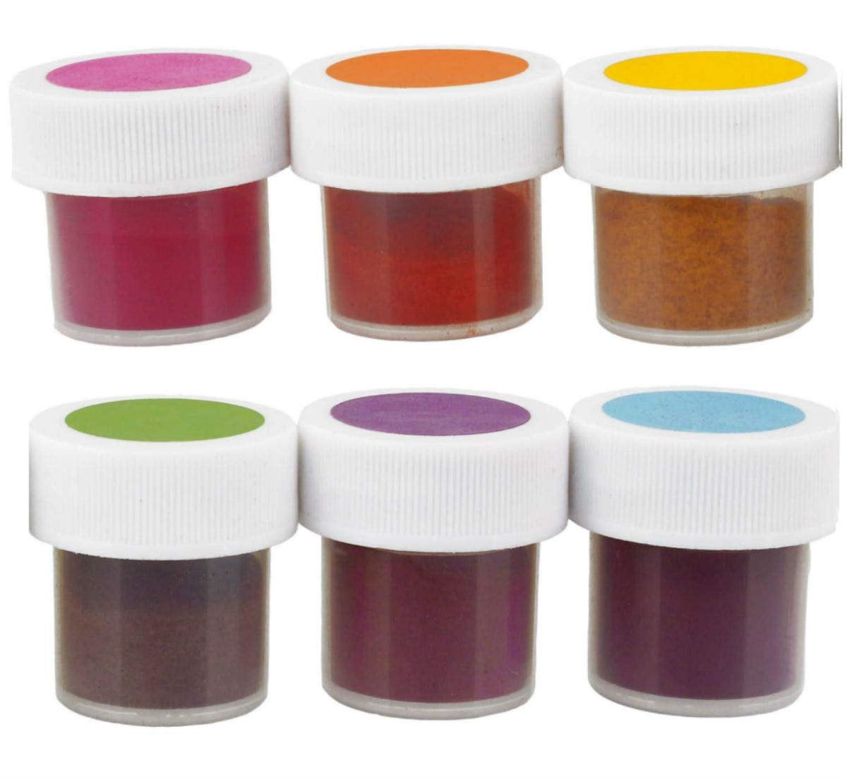 TruColor Natural 6-Color Gel Paste Powder for Cake Dye & Buttercream ...
