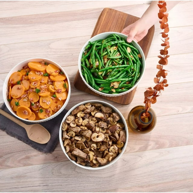 Trudeau Serving Bowls, 3-piece - Walmart.com