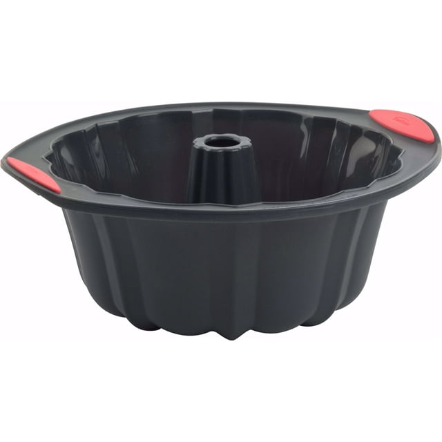 Trudeau 8.5" Fluted Silicone Cake/Bundt Pan - Walmart.com