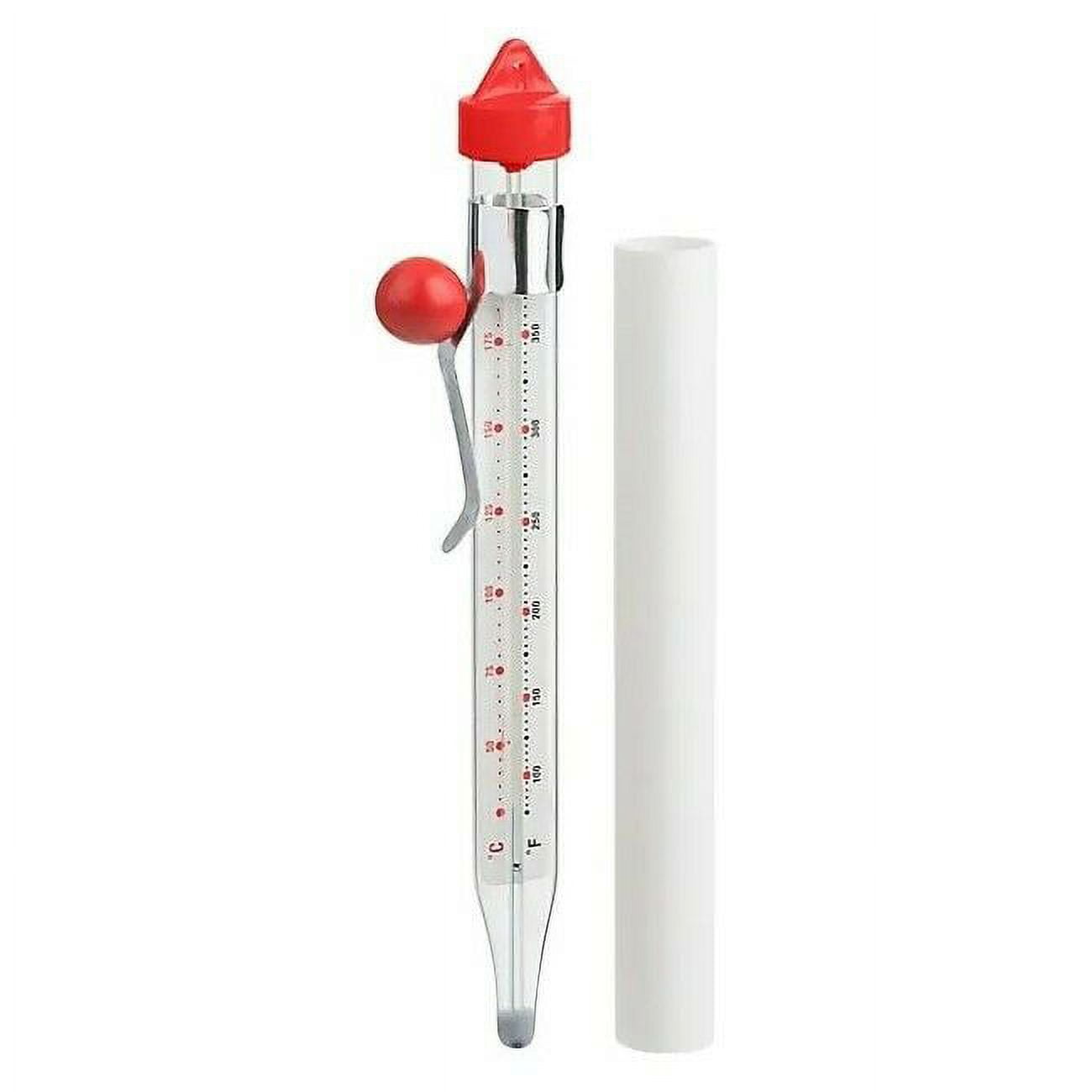 Trudeau Candy & Deep Fry 8" Thermometer with Guard - Walmart.com