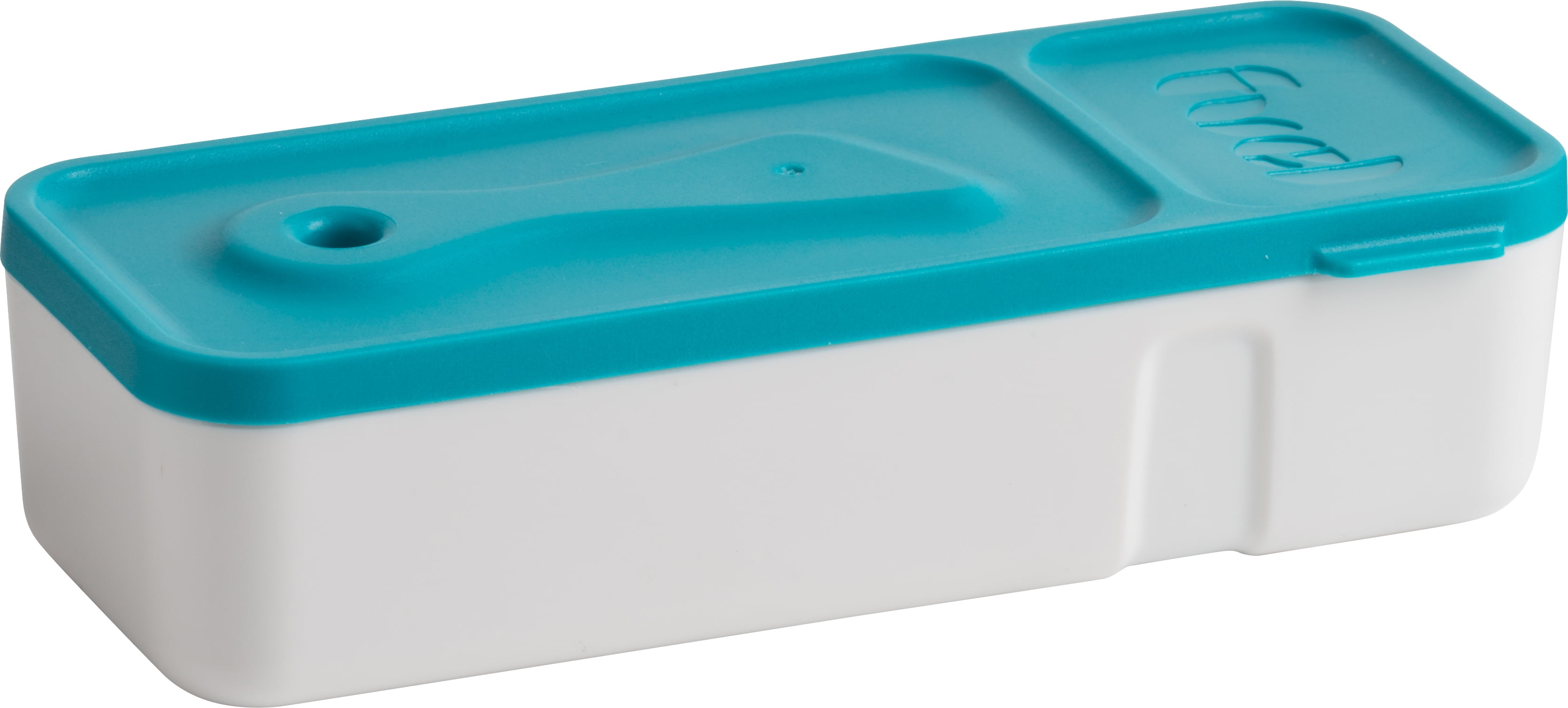 Trudeau Fuel Snack'n Dip Food Storage Container - Tropical Blue ...