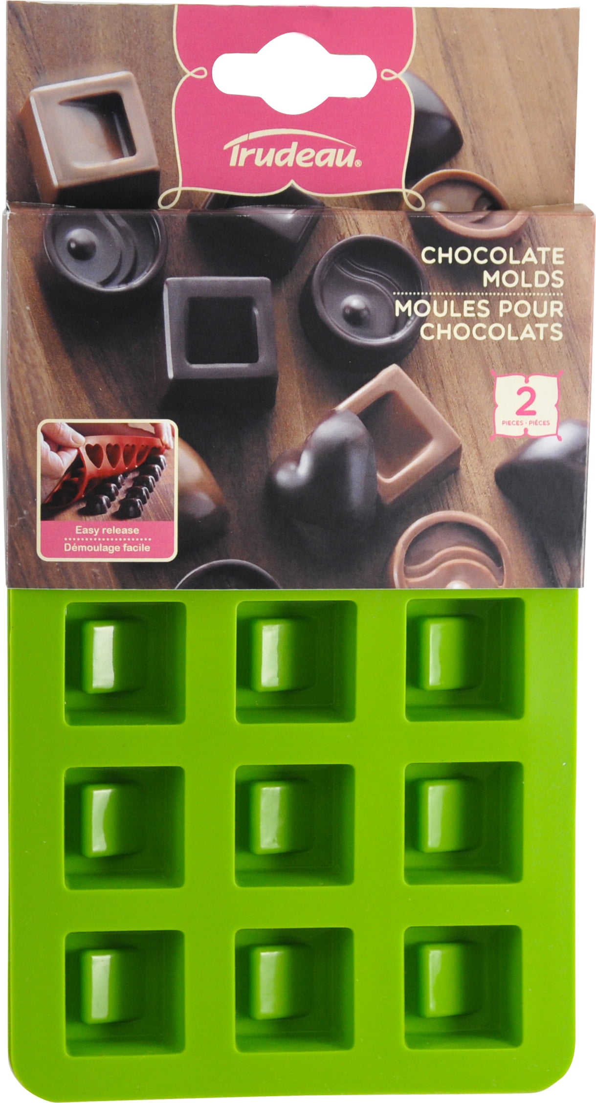 Silicone Candy Mold 2/Pkg- - Walmart.com