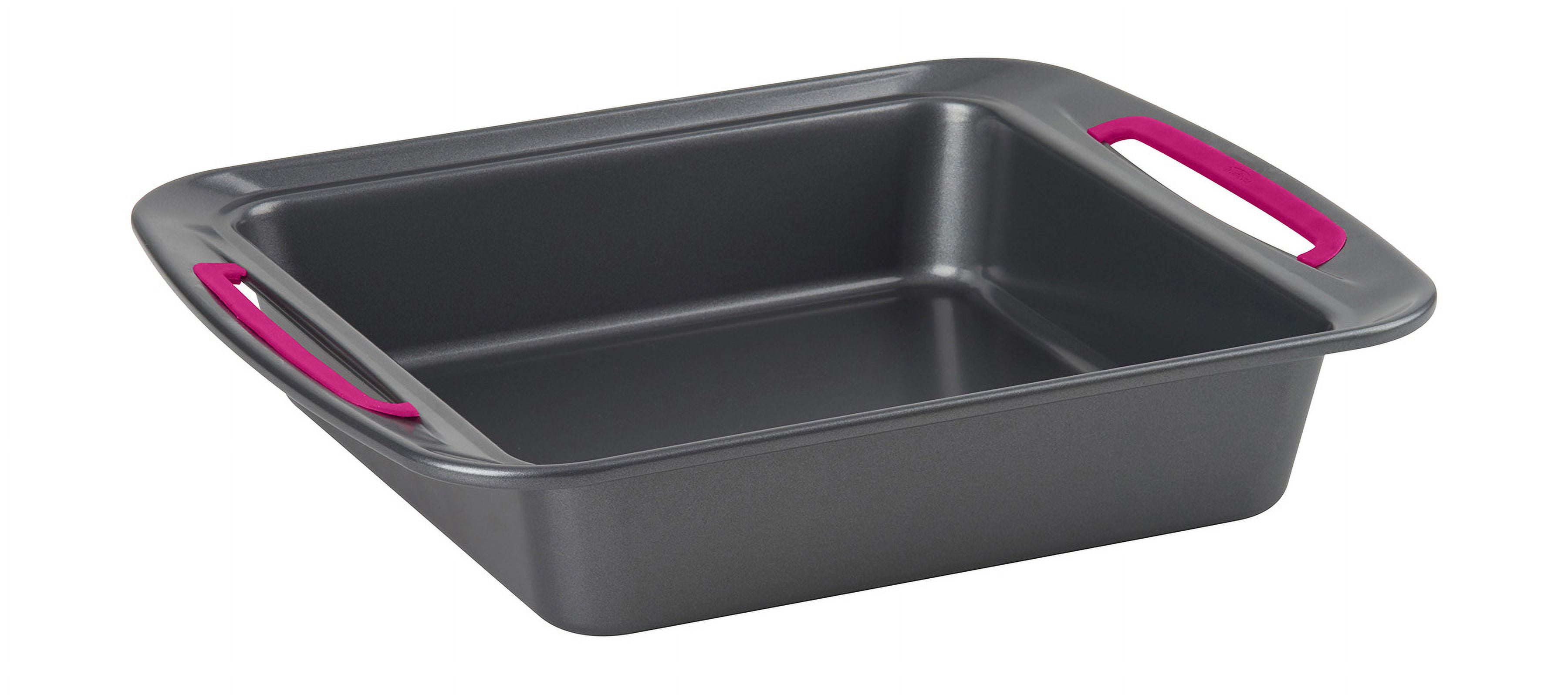 Trudeau Nonstick 9-Inch x 9-Inch Metal Square Cake Pan, Grey - Walmart.com