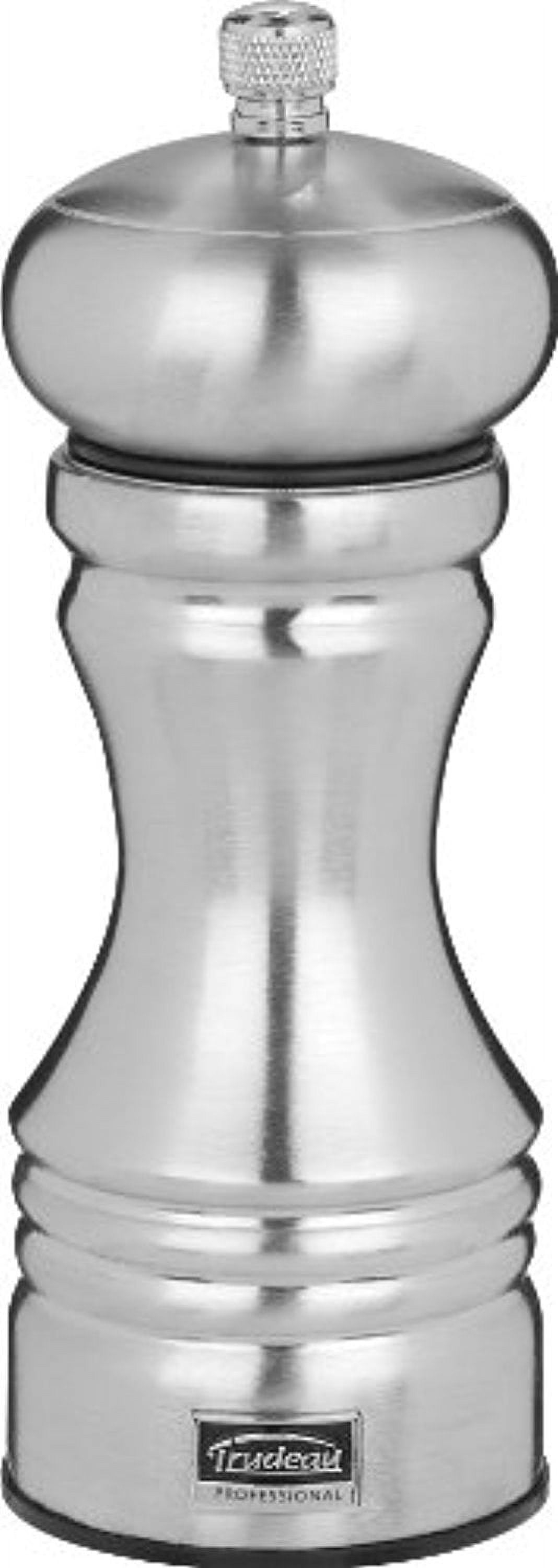 Trudeau Professional Carbon Steel Pepper Mill, 6-Inch - Walmart.com