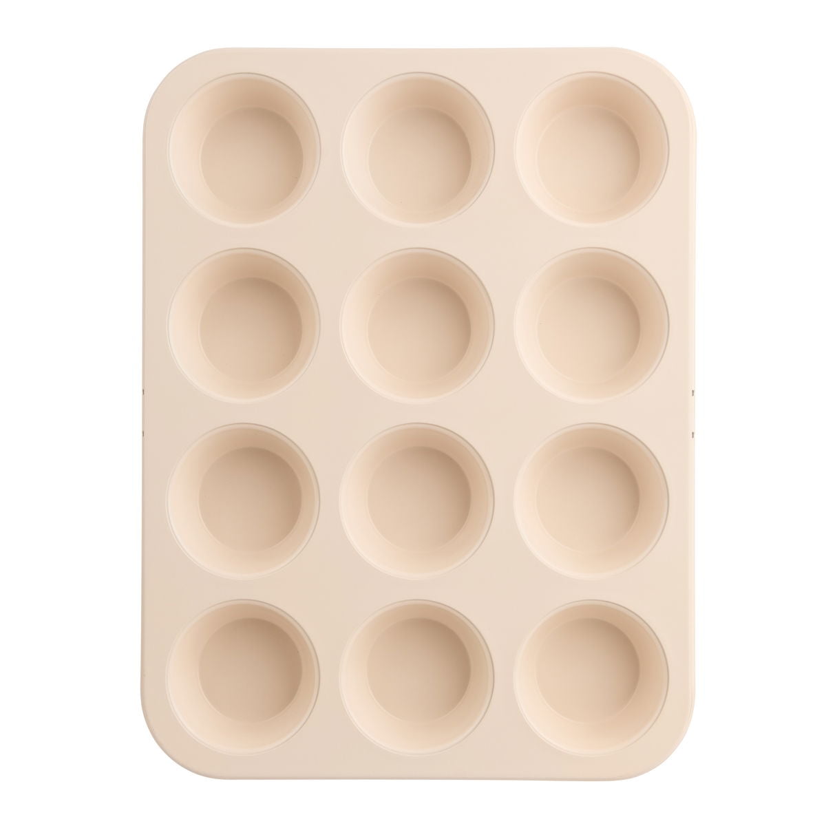 Trudeau Resistall 12-Count Muffin Pan | Beige - Walmart.com