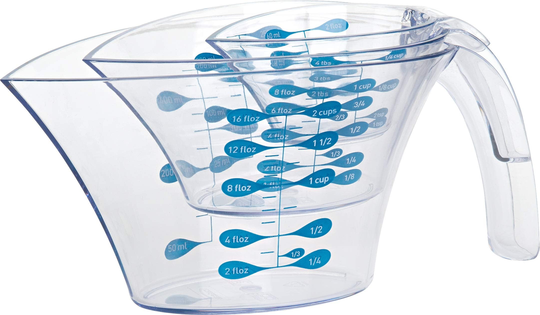 Trudeau Measuring Cups, Set of 3 - Walmart.com