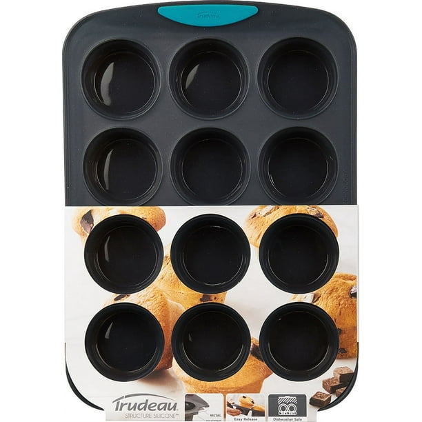 Trudeau Silicone 12 Ct Muffin Pan, Tropical - Walmart.com